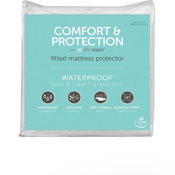 Allerease | Bedding | New Allerease Waterproof Fitted Mattress ...